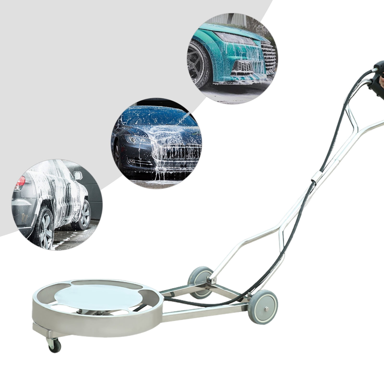 27.5Mpa Undercarriage Cleaner with Handle, Under Car Pressure Washer ...