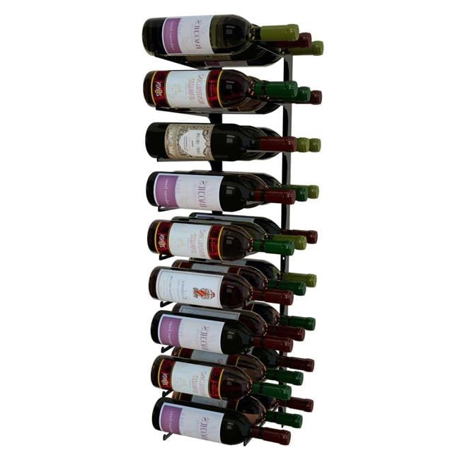 27 Bottle Metal RevueVino Wall Wine Rack - Walmart.com