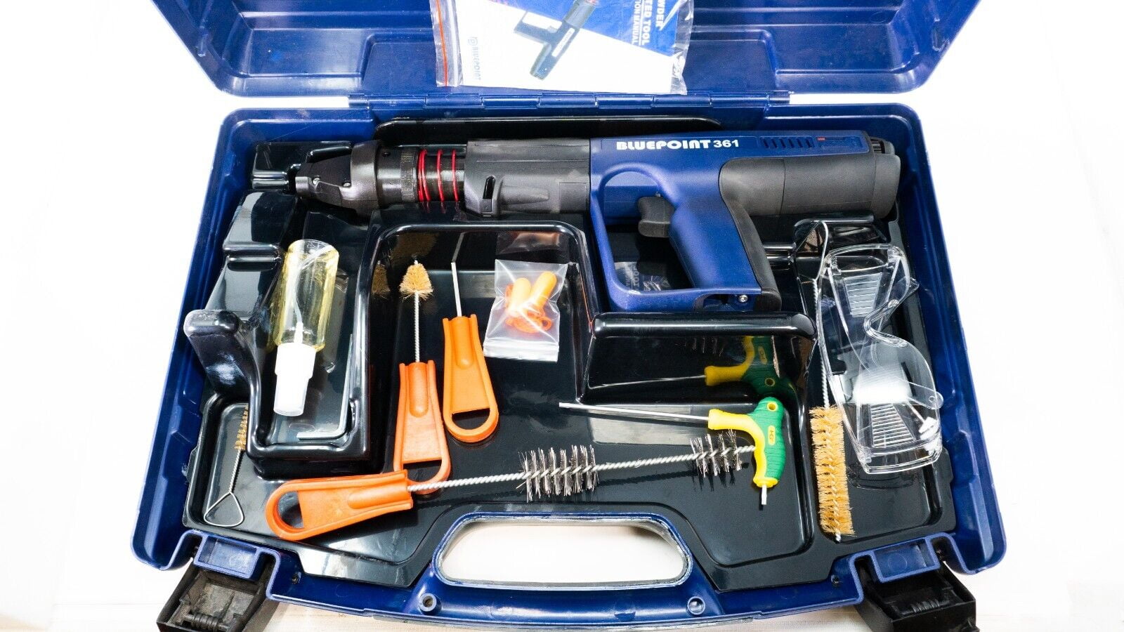 .27 Cal Automatic Powder Actuated Tool with Silencer Power Adjustable ...