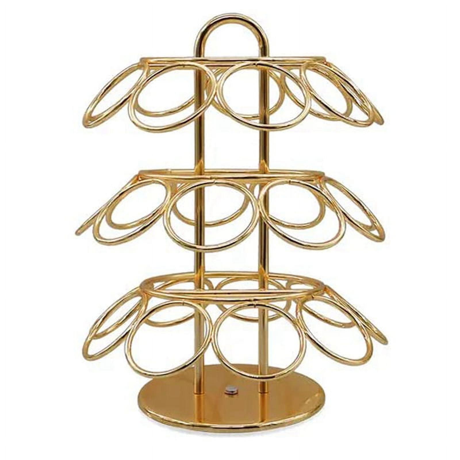 27 Card Positions Pod Carousel Holder - Rotating 360 Degrees Metal ...