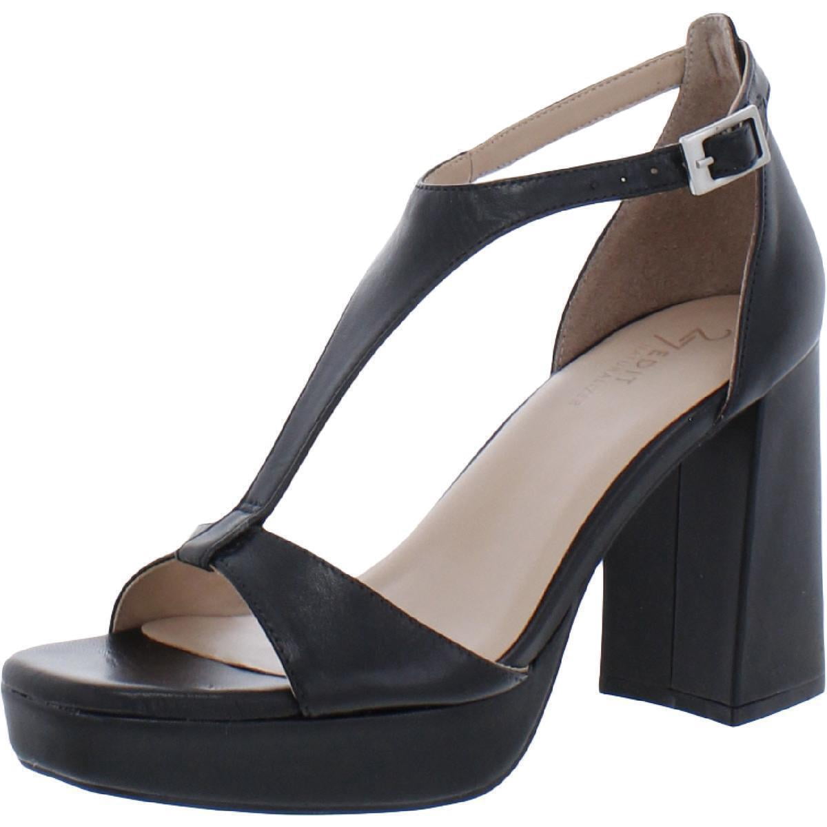 27 EDIT Naturalizer Women's Jae Heel Sandal Cafe Leather 5M - Walmart.com
