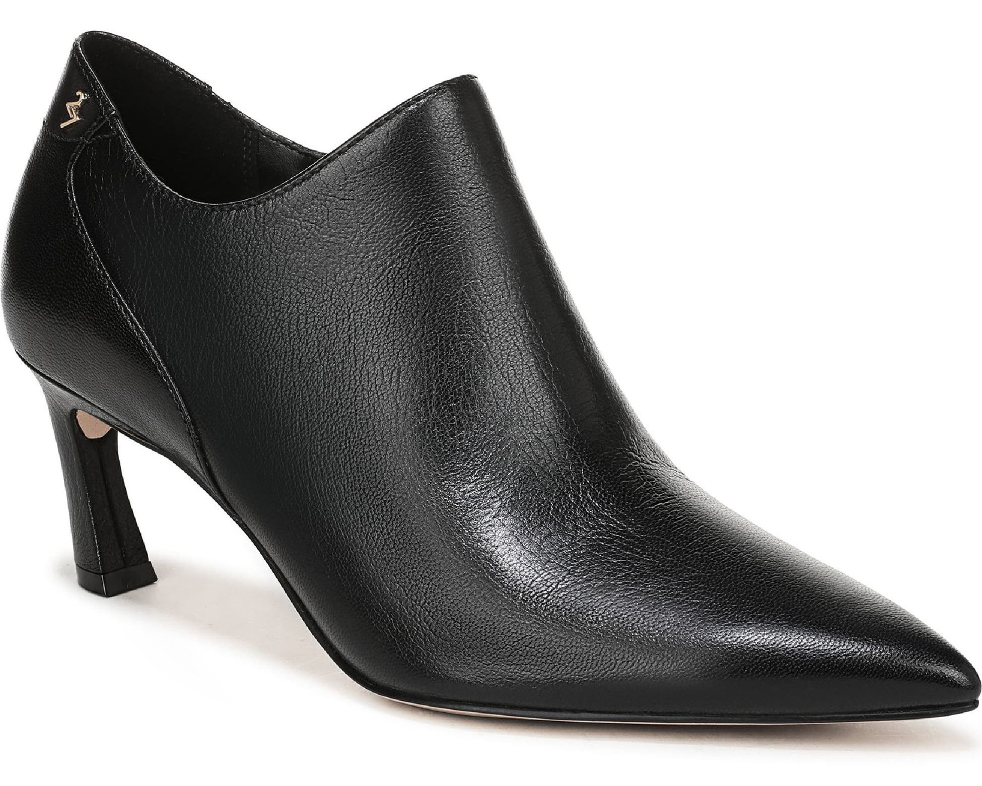 27 EDIT Naturalizer Women's Margot Pointed Toe Bootie Black Leather 8 ...