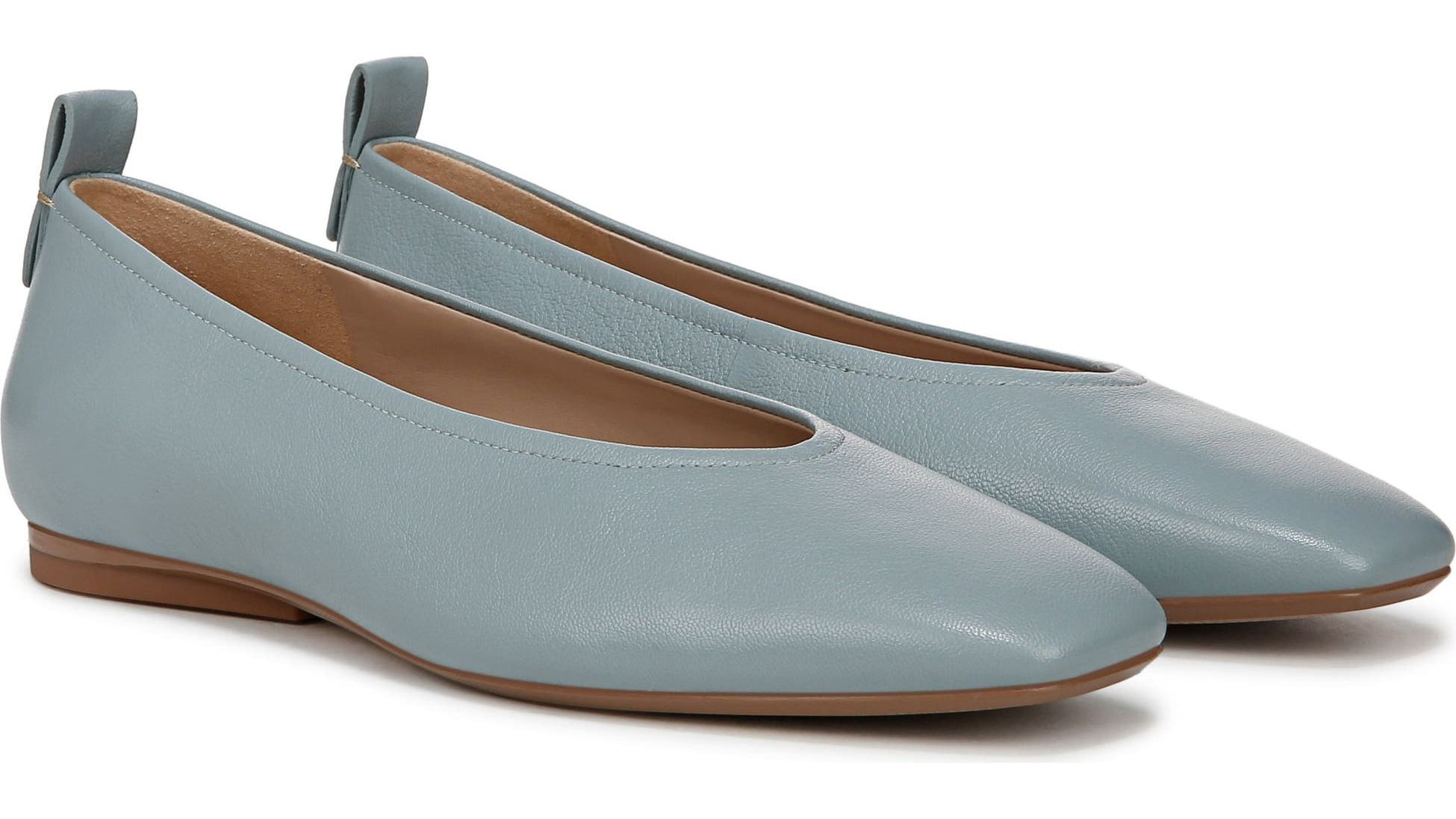 27 Edit Naturalizer Women's Carla Ballet Flat Powder Blue Leather 11W ...
