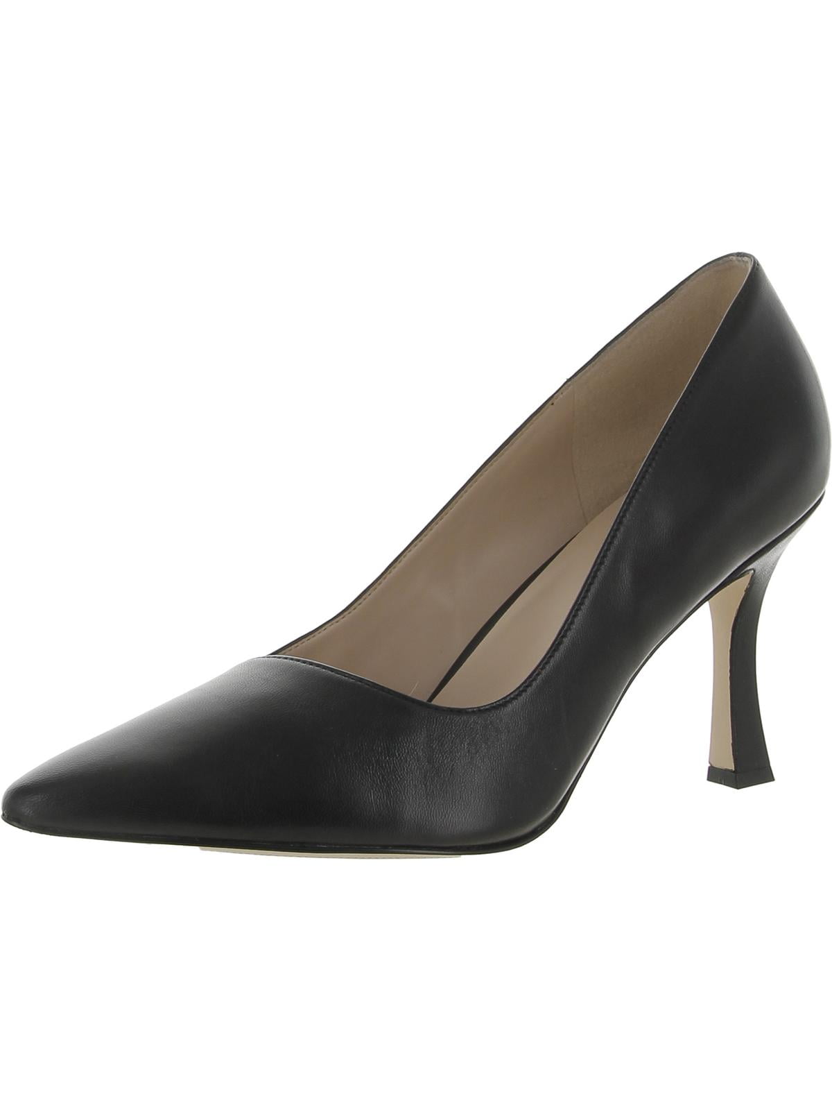 27 Edit Womens Alice Leather Pointed Toe Pumps - Walmart.com