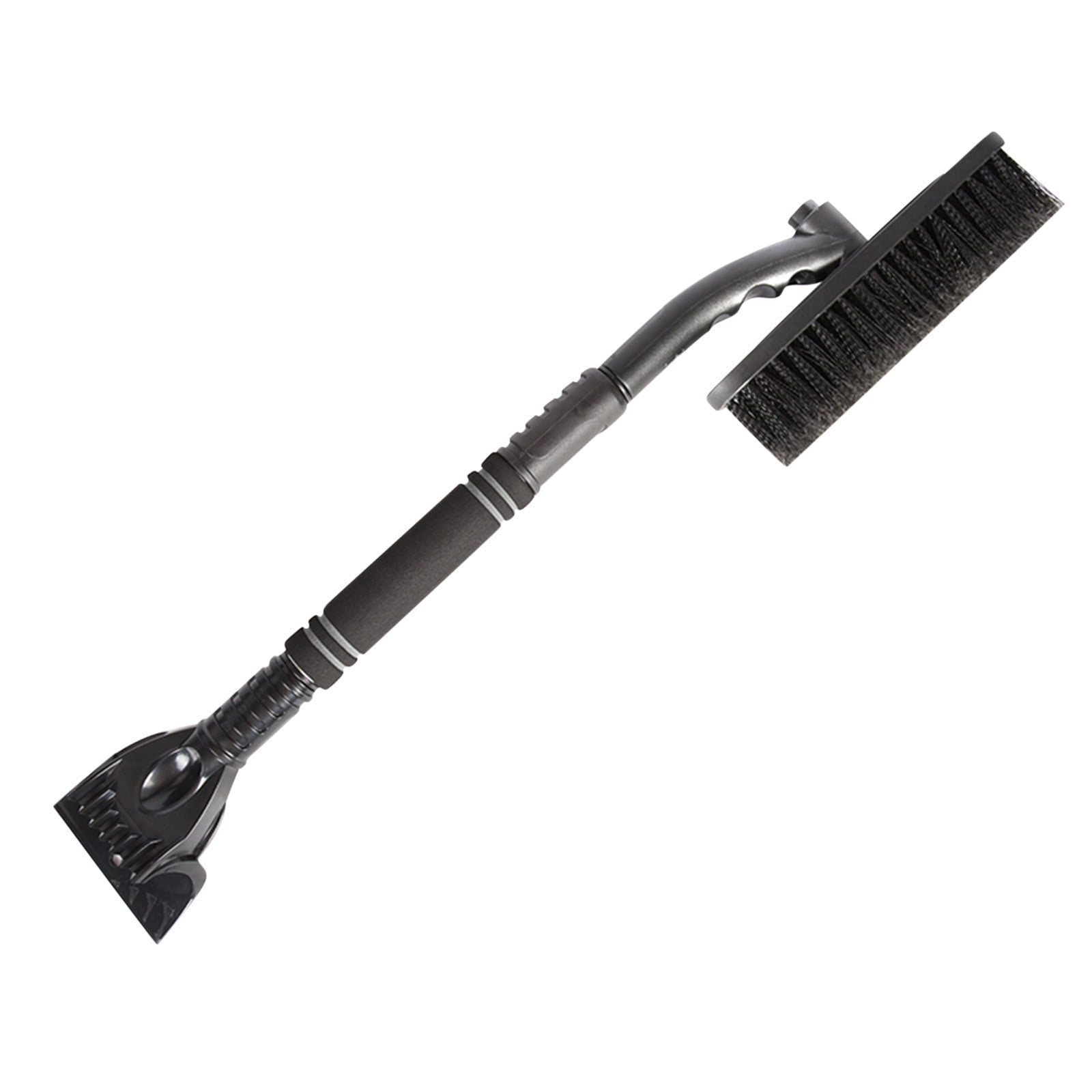27" Extendable Snow Brush and Ice Scraper for Car Windshield, 2-in-1 ...