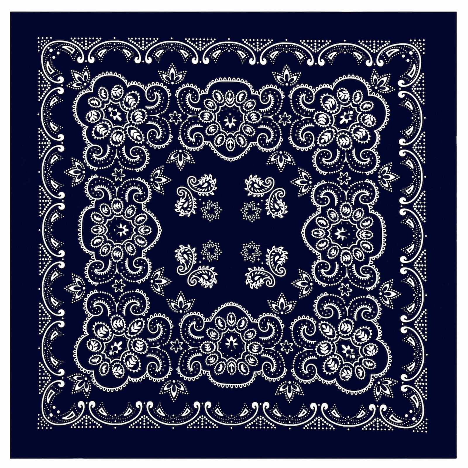 27'' Floral Pattern Bandana Head Scarf Turbans for Women Male Street ...