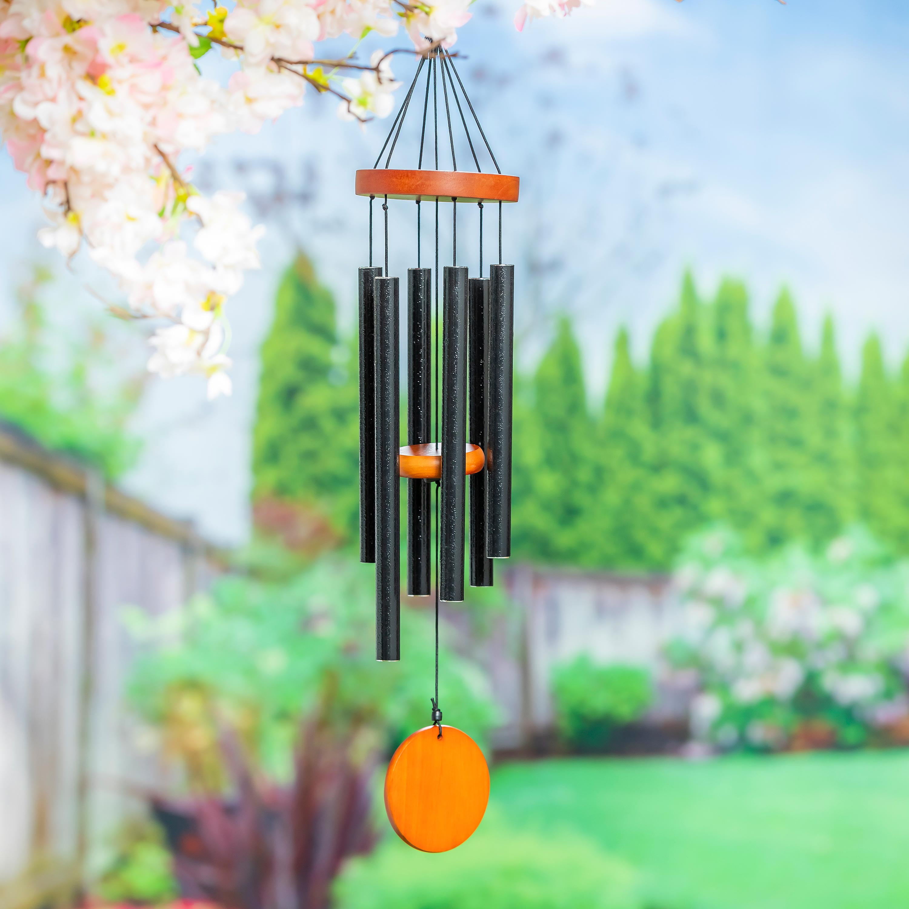 27" H Avria Hand Tuned Wind Chime, Amazing Grace - Walmart.com