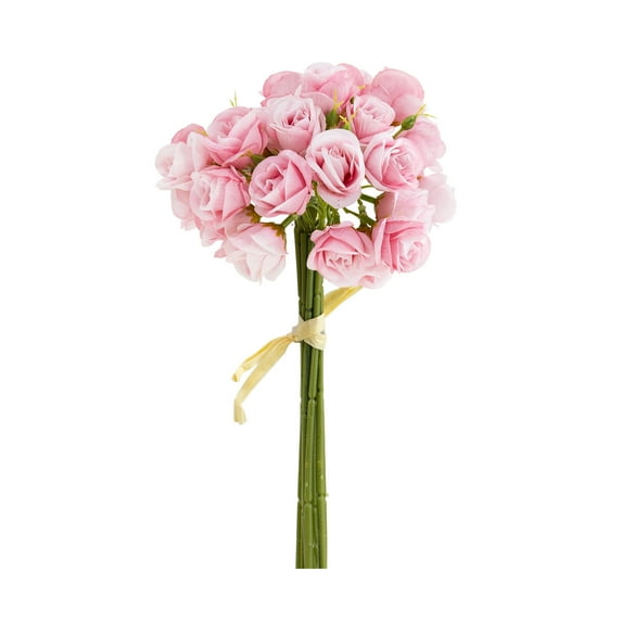 27-Head Crushed Blue Simulation Rose Bouquet for Valentine's Day ...