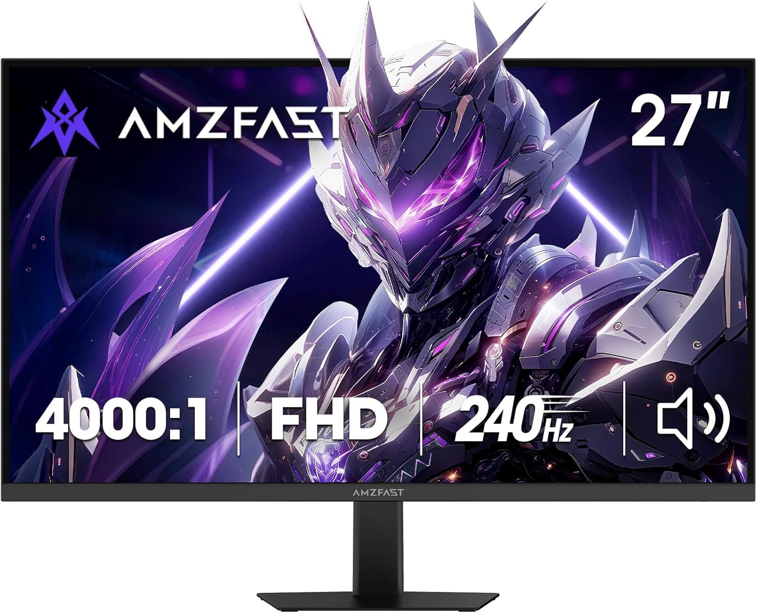 27 Inch 240Hz Gaming Monitor, FHD Fast VA Panel 4000:1 Contrast ...