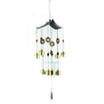 27 Inch Indoor Outdoor Metal Wind Chimes Retro House Roof Ornaments ...