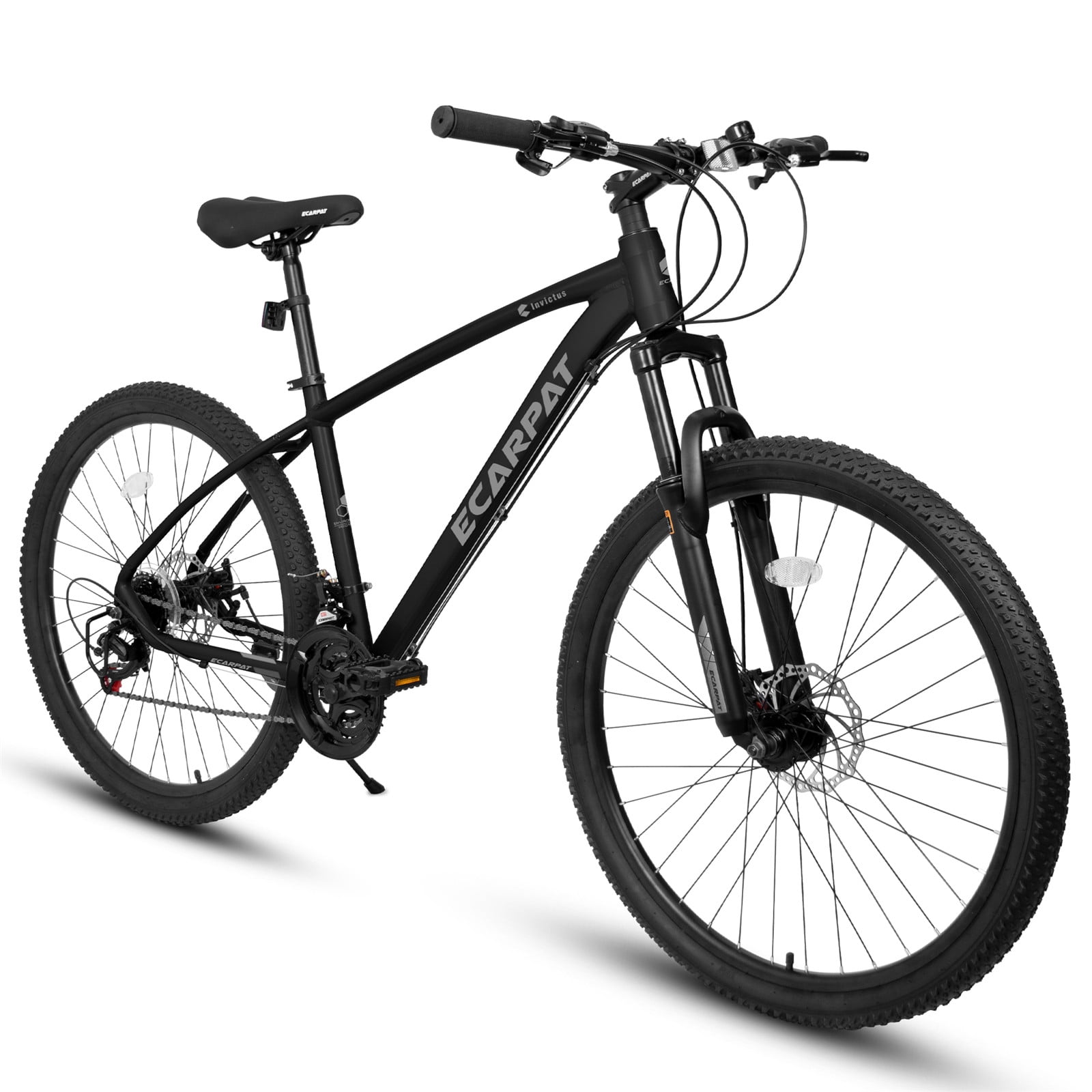 27 Inch Mountain Bike with 21 Speed, Adult Bike with Suspension Fork ...