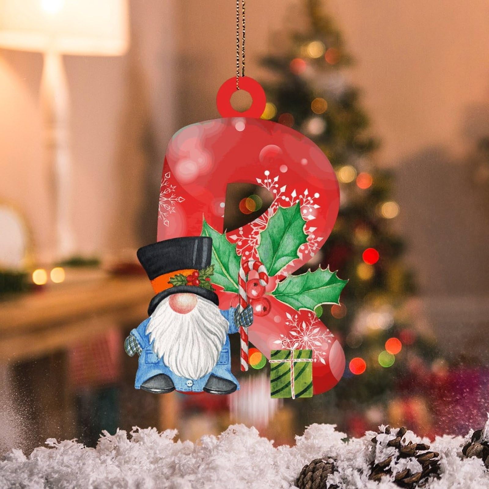 27 Letter Christmas Tree Hanging Pendant, Christmas Letters Ornaments A ...