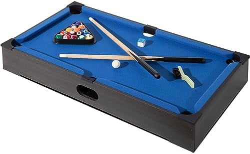 27" Mini Pool Table Set, Small Tabletop Pool Table, Portable Billiards ...
