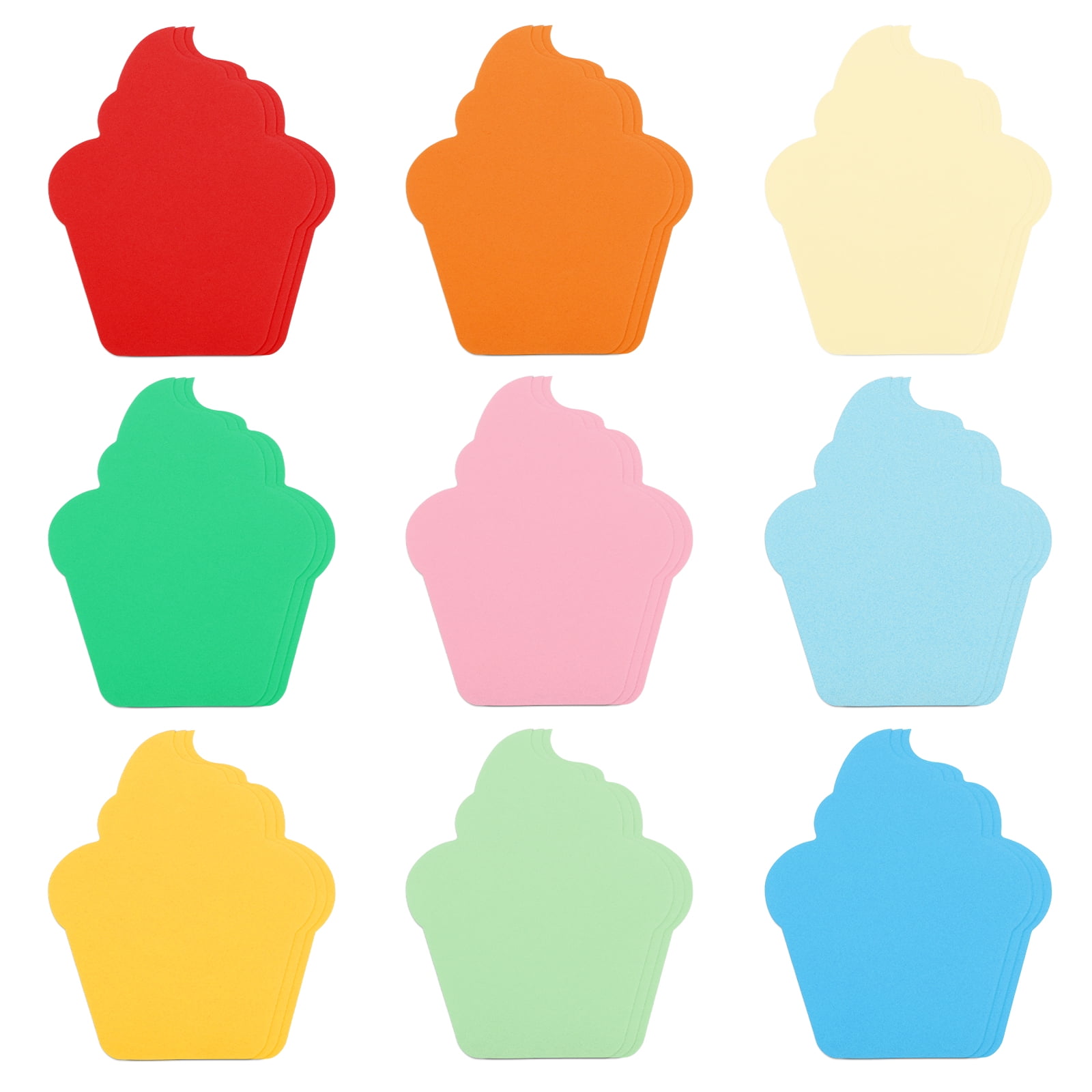 27 Pack Cake Cutouts Paper Decorations for Teachers DIY Craft - Walmart.com