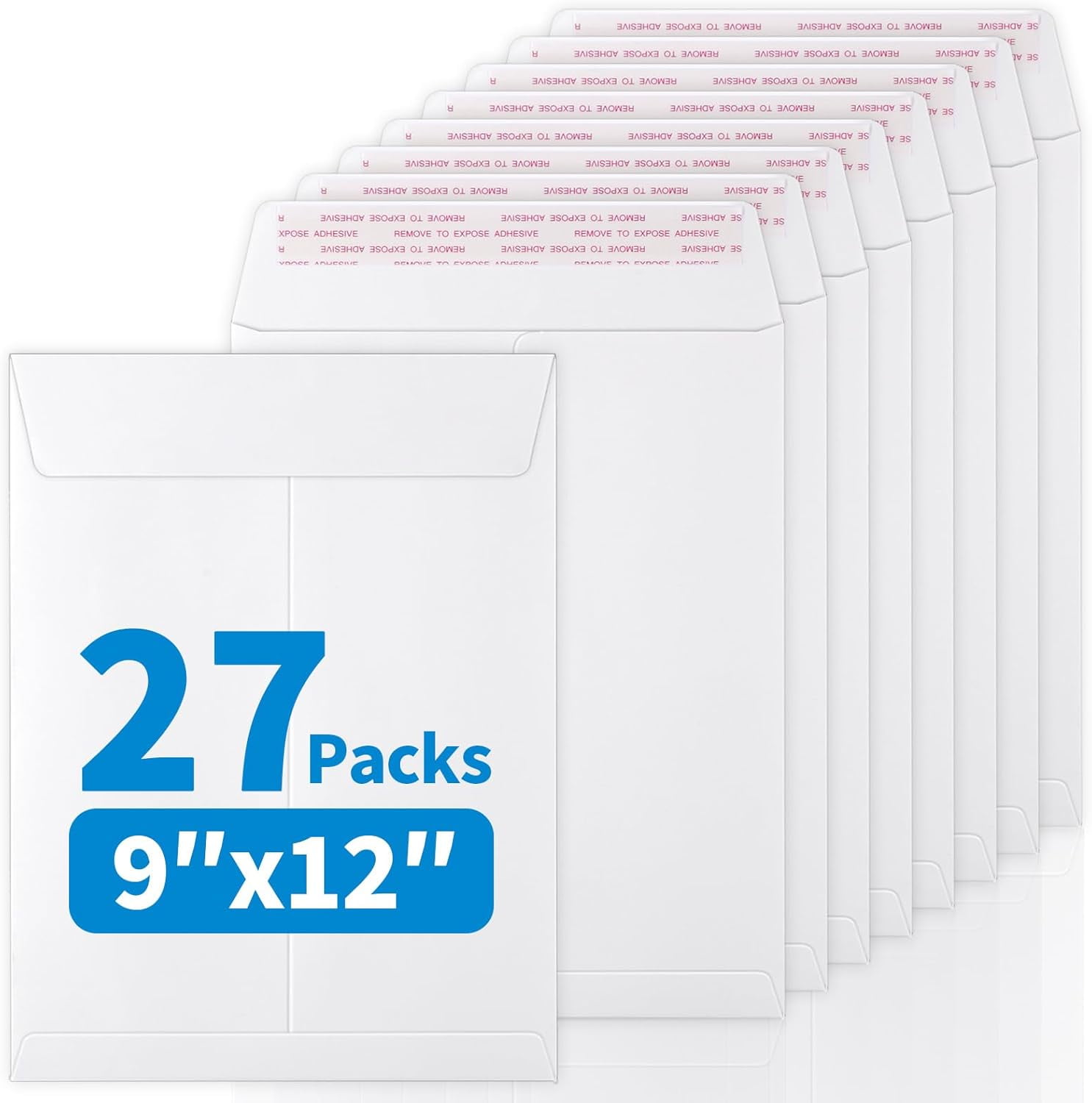 27 Pack Catalog Envelopes Self Seal, 9 x 12 Inches Catalog Mailing ...