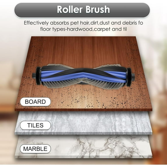 27 Pack M3 Replacement Parts Compatible with Lefant M3 Robot Vacuum ...