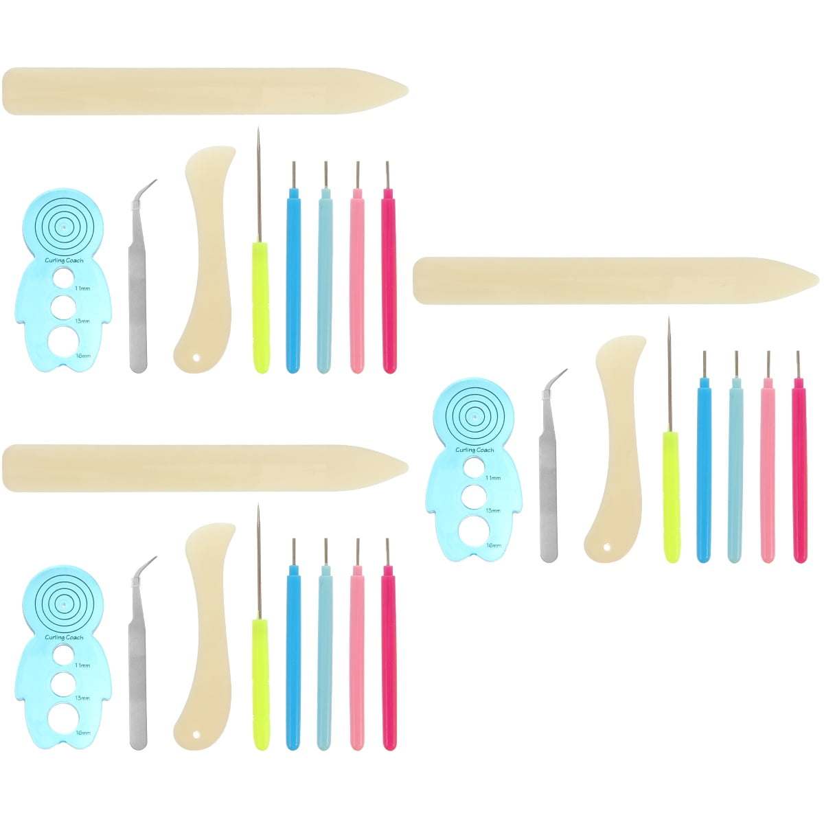 27 Pcs Paper Quilling Tools DIY Curling Needle Pen Kit Art Stainless ...