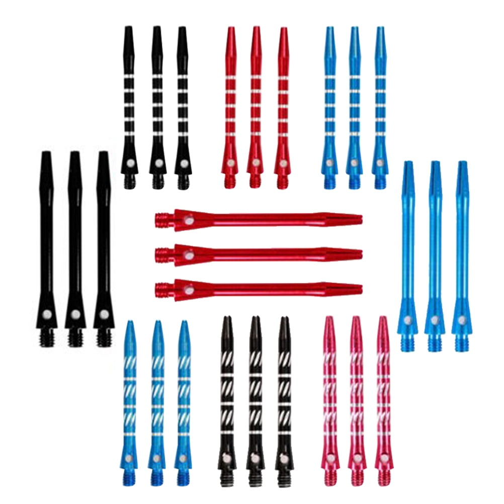 27 Pcs Steel Tip Darts Throwing Toy Shafts Carved Aluminum Alloy ...