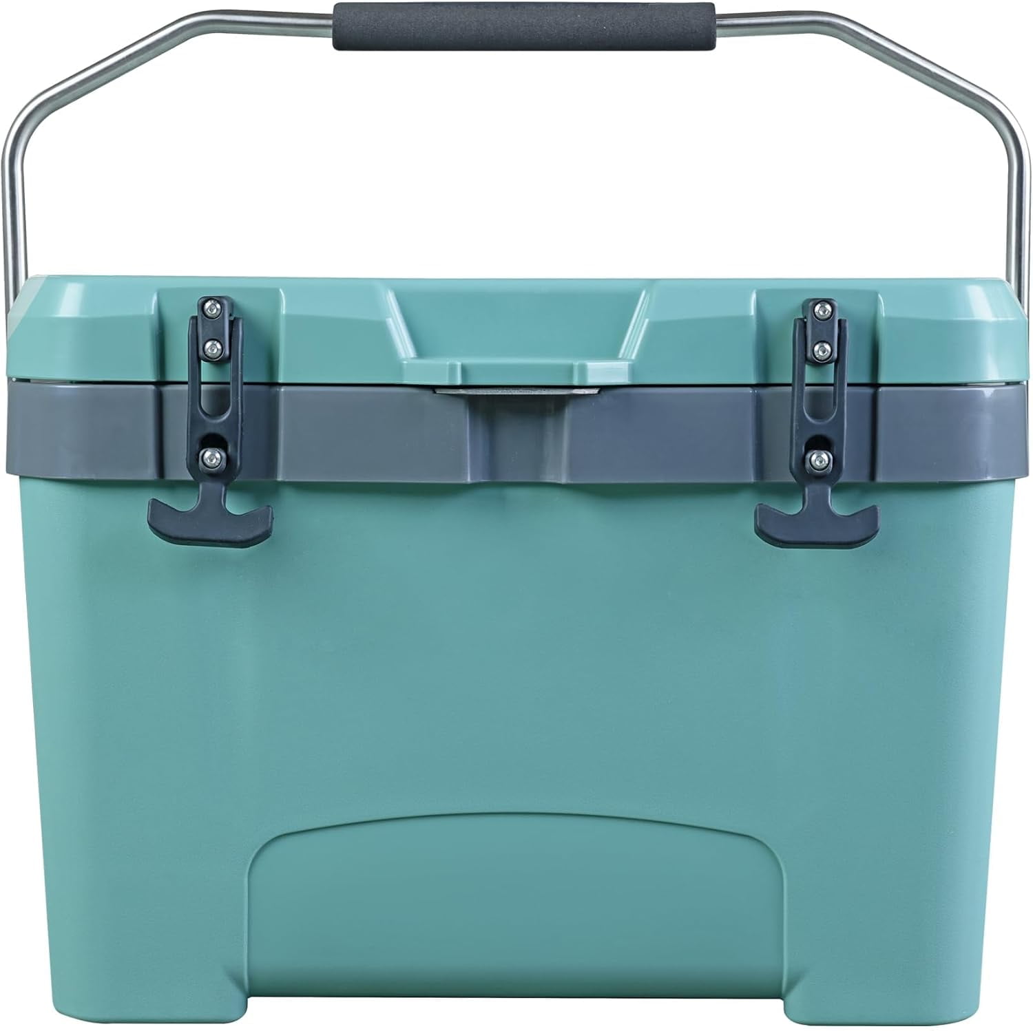 27 Quart Ice Cooler, Portable Ice Chest Hard Cooler Box with Retention ...
