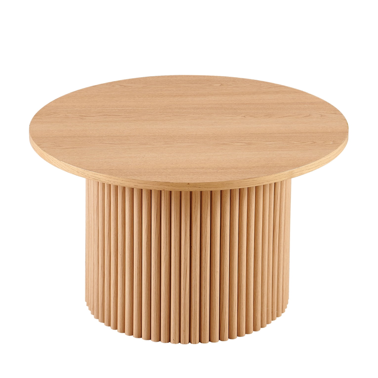 27" Round Dining Table for 4, Modern Farmhouse Kitchen Table with ...