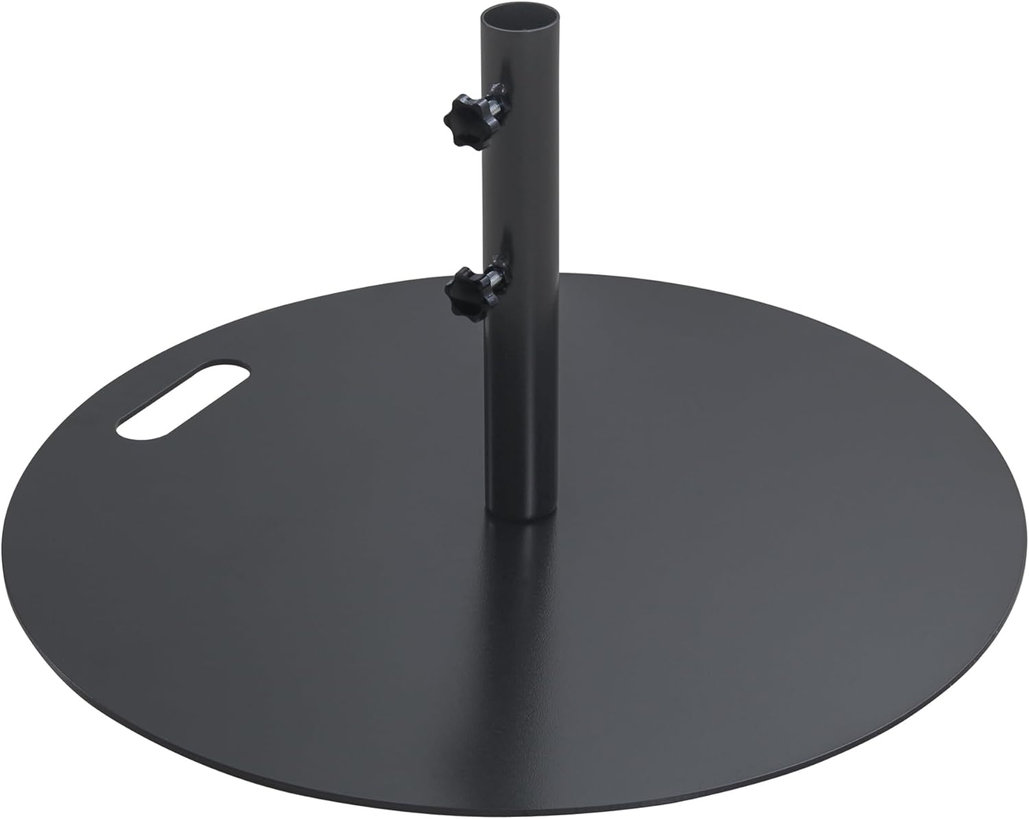 27" Round Heavy Duty Steel Market Patio Umbrella Base Stand Weight for ...