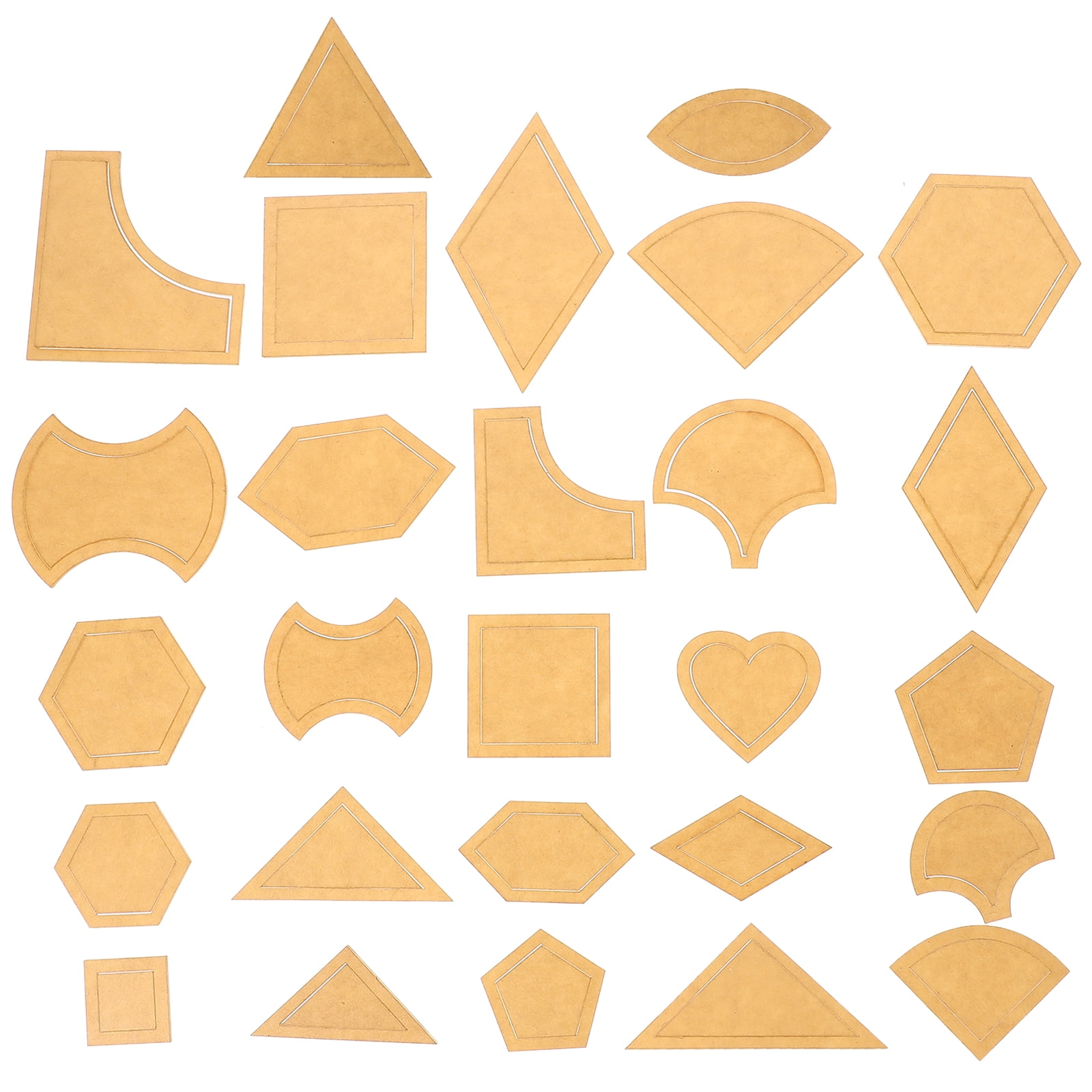 27 Sets Quilting Molds Quilting Template Crafting Molds Sewing Crafts ...