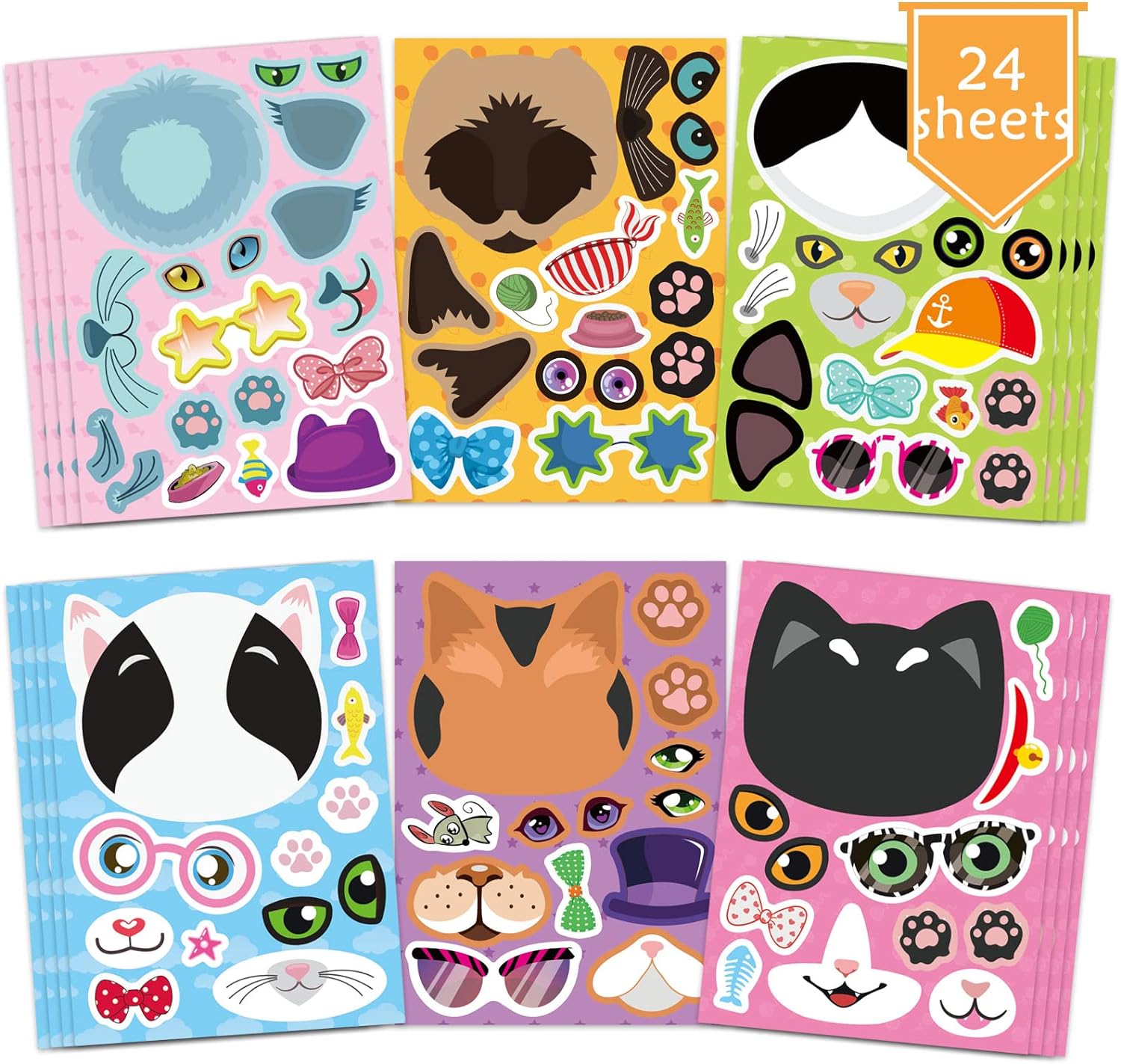 27 Sheets Space Stickers Make Your Own Planet Stickers Games,Easy to ...