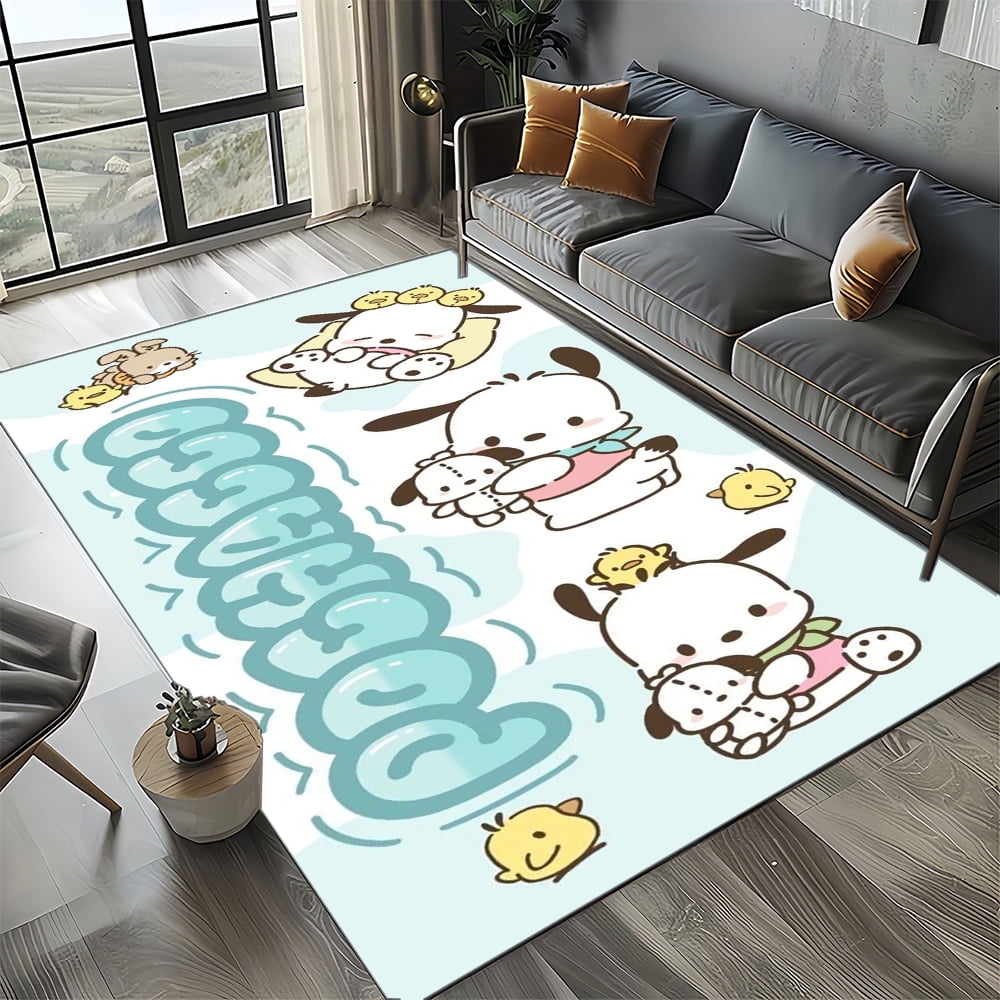 27 Style Little Twin Stars Pom Pom Purin Sanrio Pochacco Cartoon Carpet ...