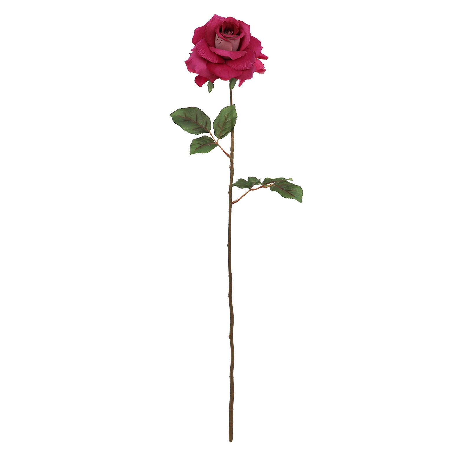 27" Velvet Rose Stem by Ashland® - Spring Floral and Greenery - Walmart.com