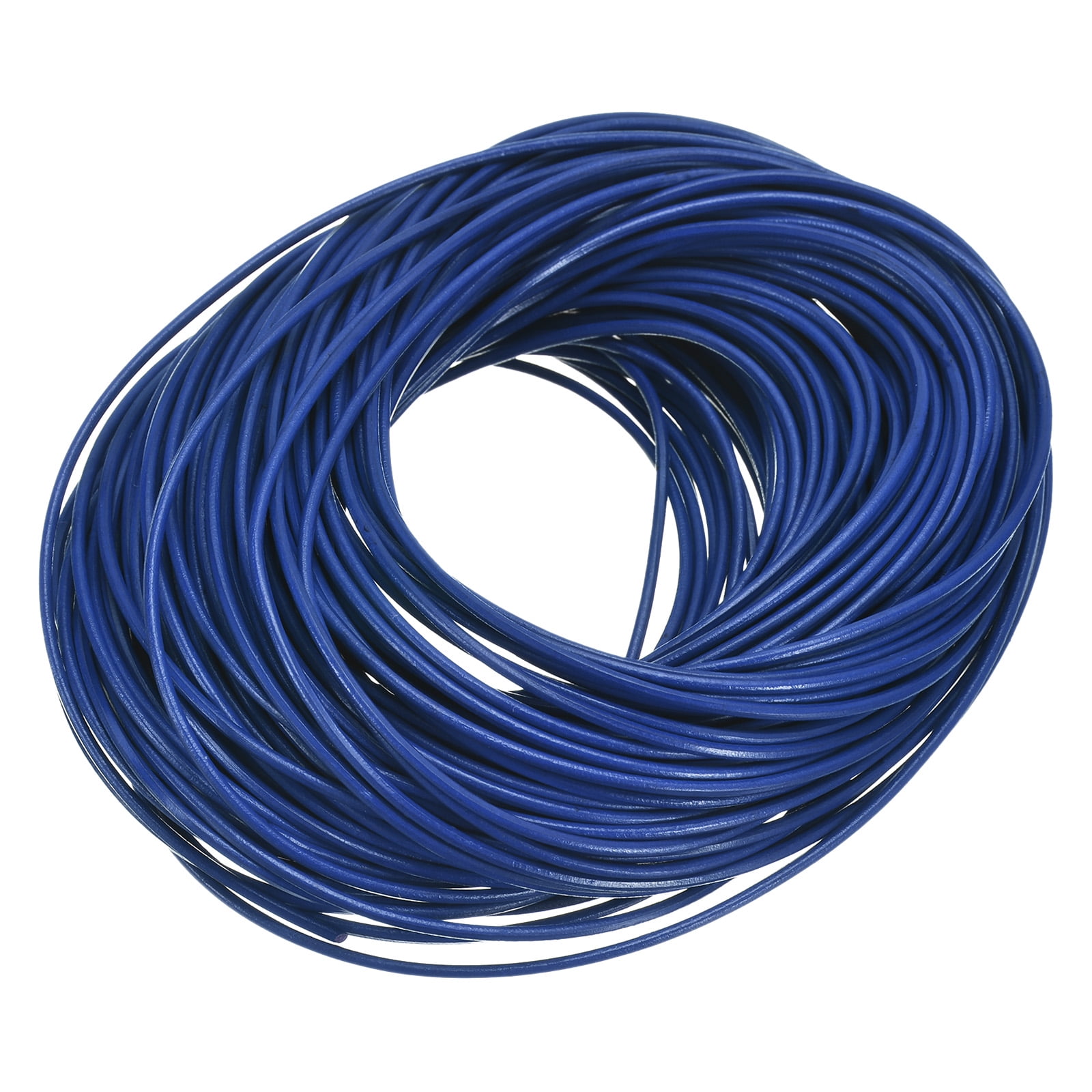 27 Yards 1.5mm Round Leather Cord Lacing Strings for DIY Crafts ...