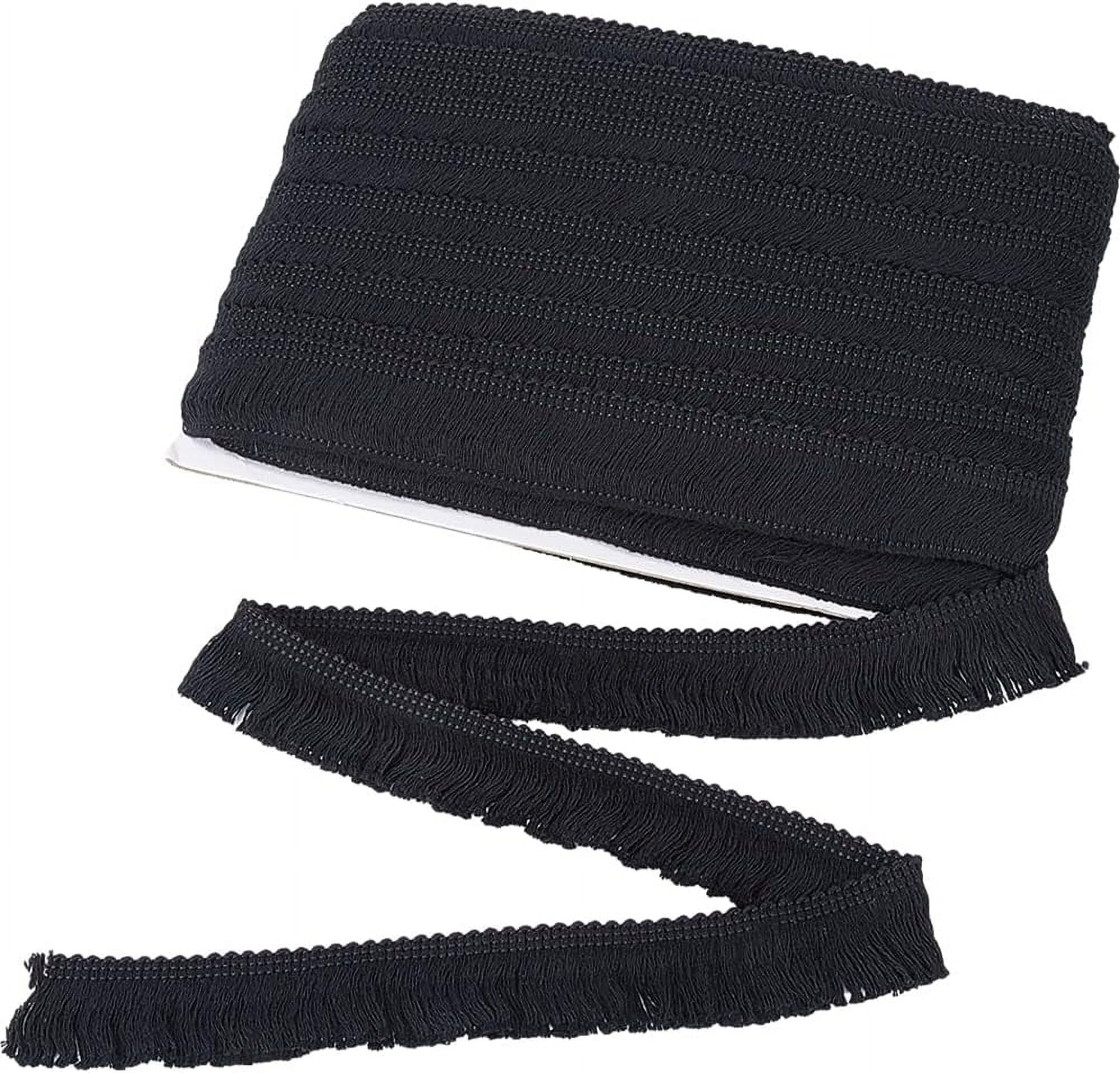 27 Yards Fringe Tassel Trim 3cm Wide Fringe Fibre Embroidered Ribbon ...