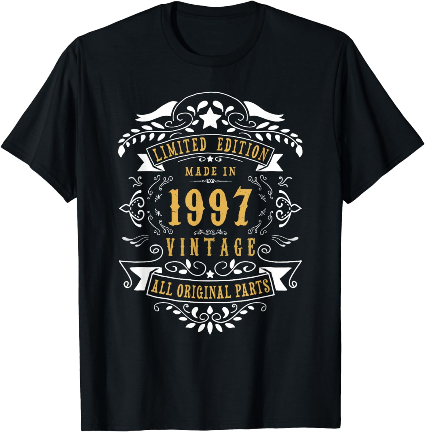27 Years Old 27th Birthday Made Born in 1997 Men Women Idea T-Shirt ...