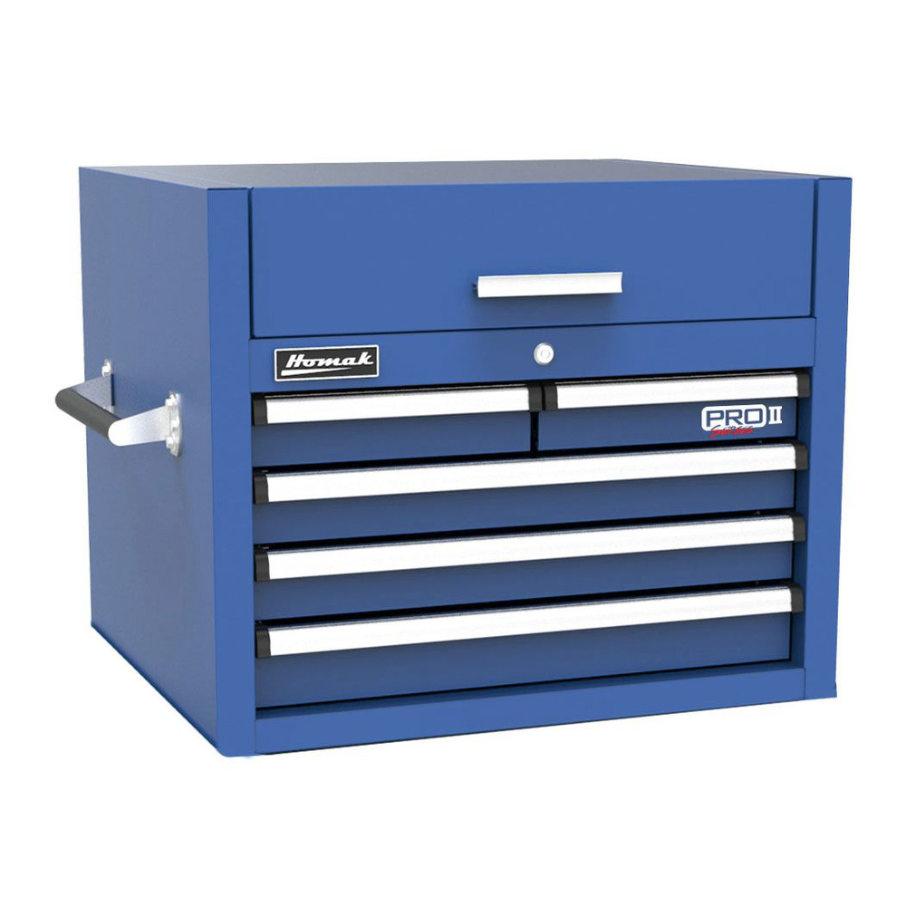 27 in. Pro 2 5-Drawer Top Chest (Blue) - Walmart.com