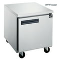 27 in. Worktop/Undercounter Freezer 6.5 Cu.Ft. Commercial Freezer in ...
