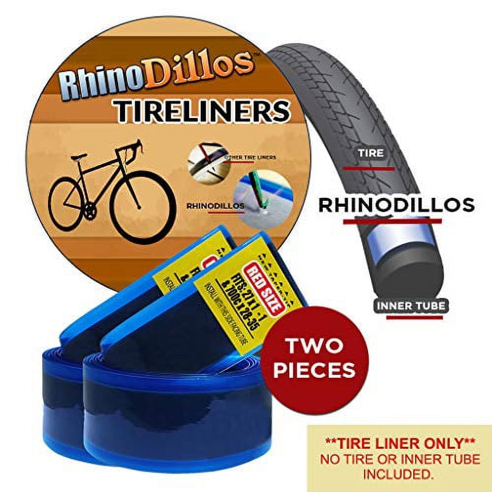 27 inch Bicycle Tire Liner for Road Bikes, 27” X 1 1/8 – 1 1/4”, no ...