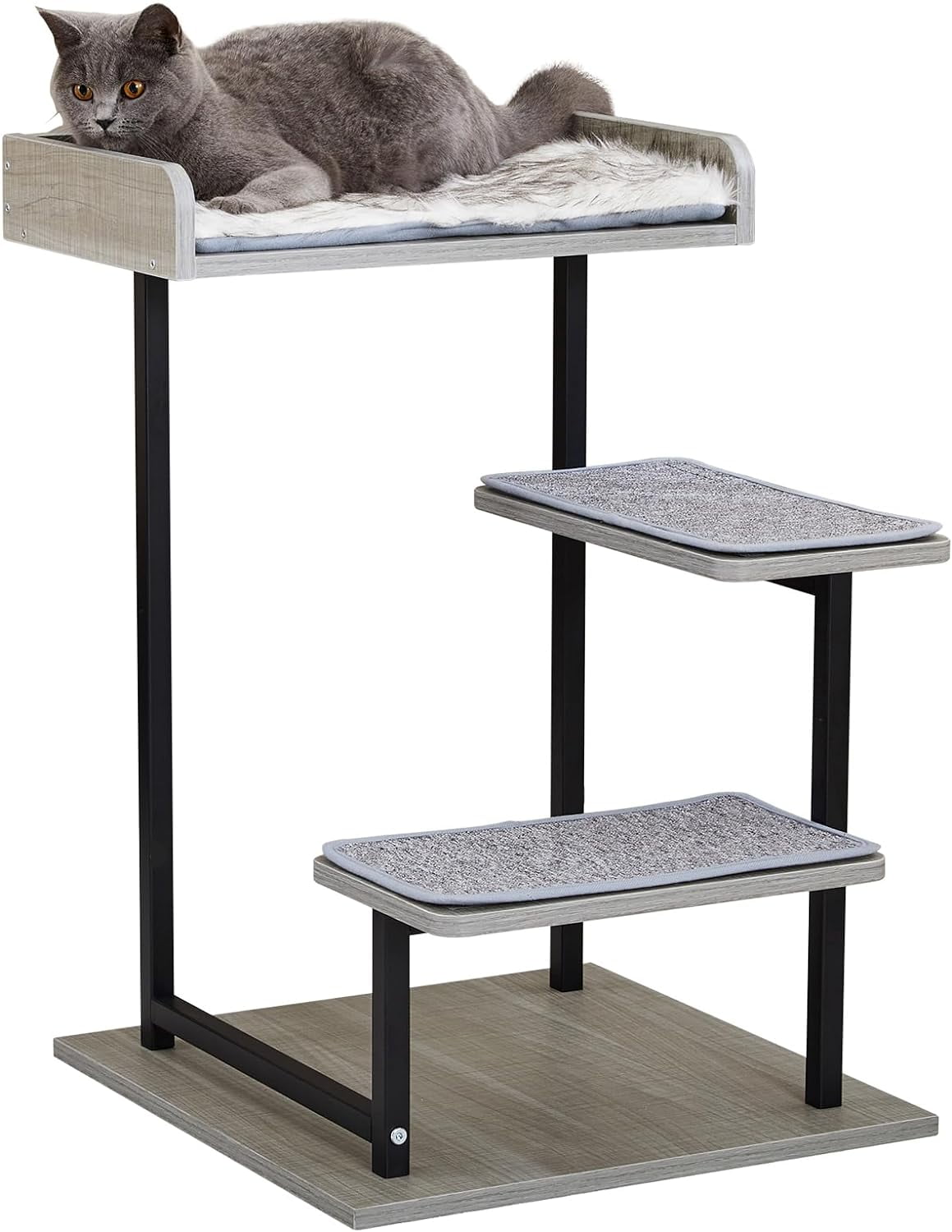 27 inch Cat Tree Tower, Small Cat Tree Climbing Steps for Indoor Cats ...