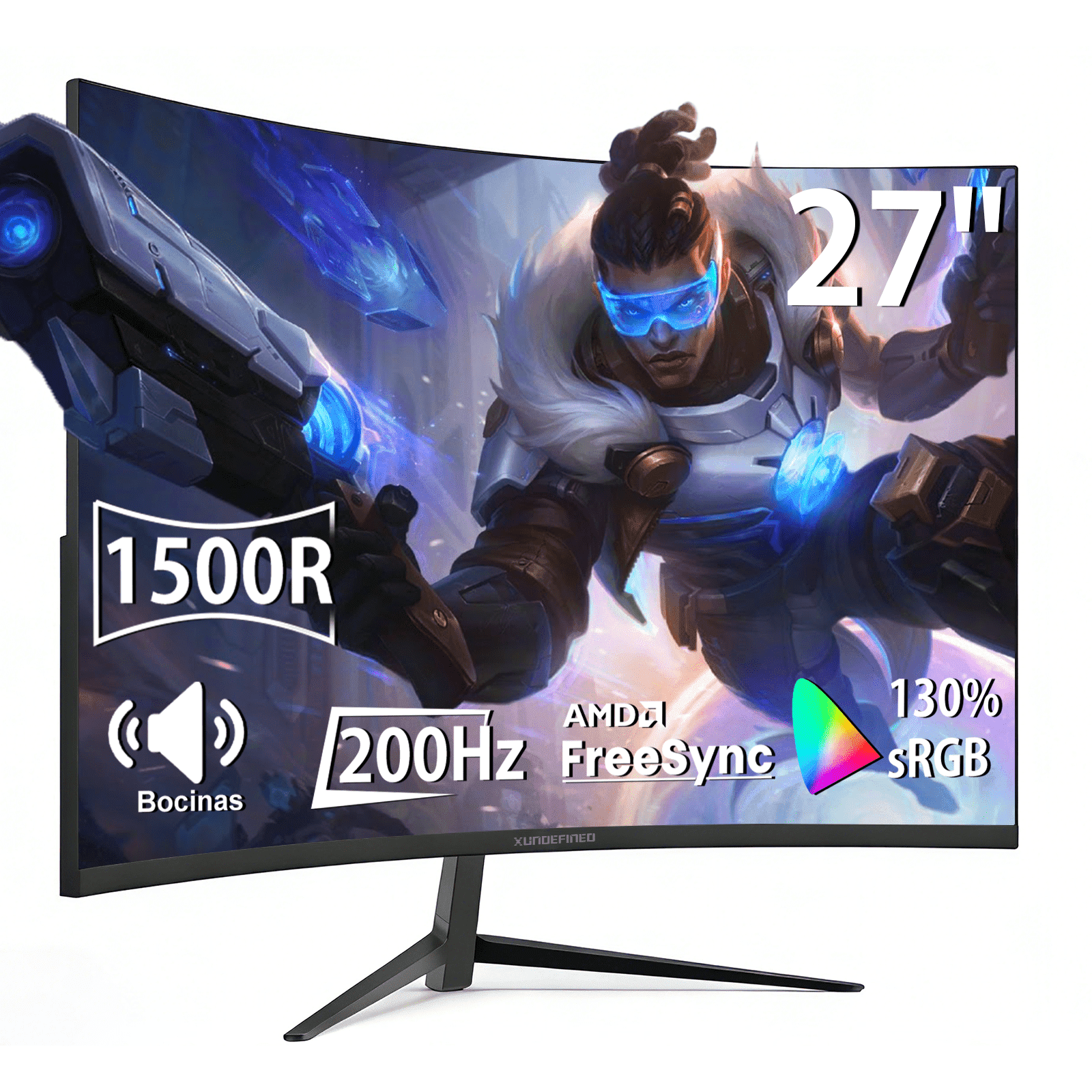 27-inch Curved Gaming Monitor 144Hz/200Hz, FHD (1920x1080p), VA ...