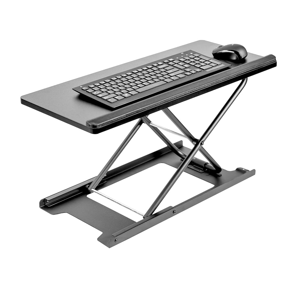 Black Single Top 27 inch Heavy-Duty Scissors Lift Keyboard and Mouse ...