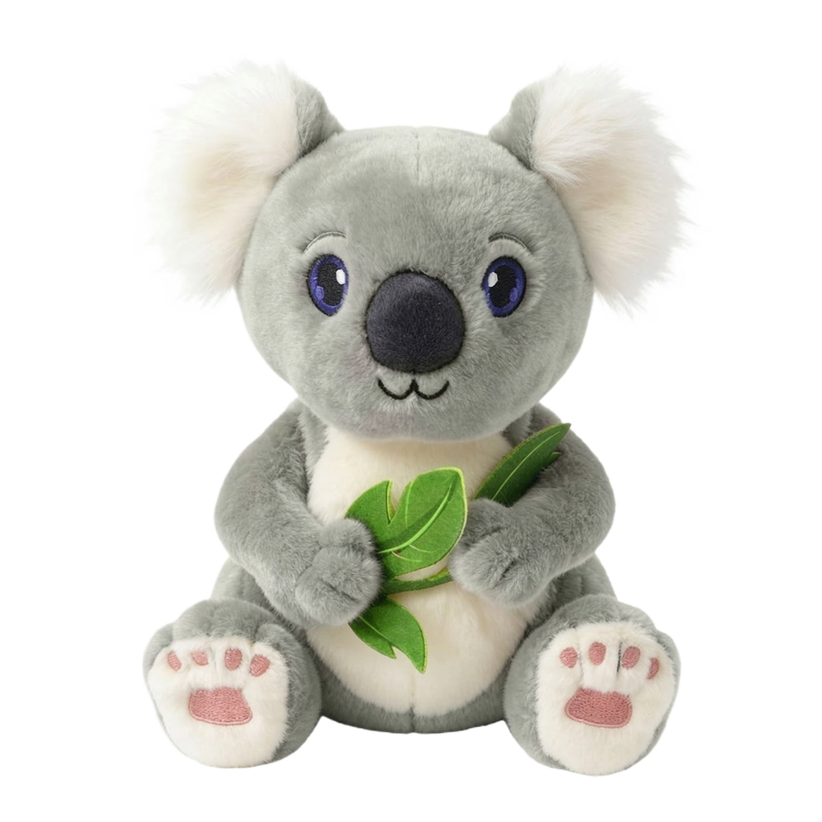 27-inch Plush Koala Toy with Leaf, Cartoon Koala Stuffed Animal, Soft ...