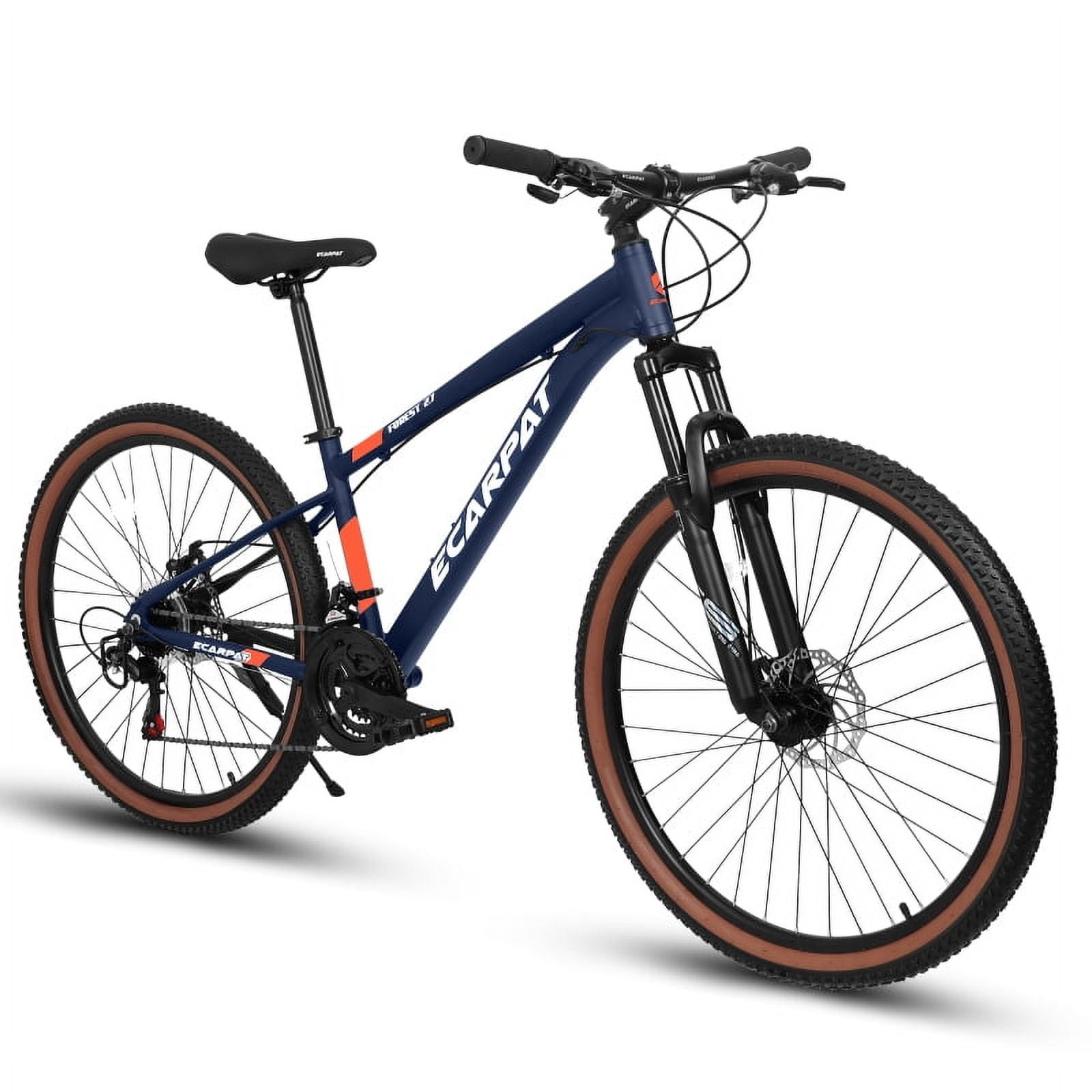 27 inch wheel mountain bike, 21-speed disc brake trigger transmission, aluminum frame unisex ...