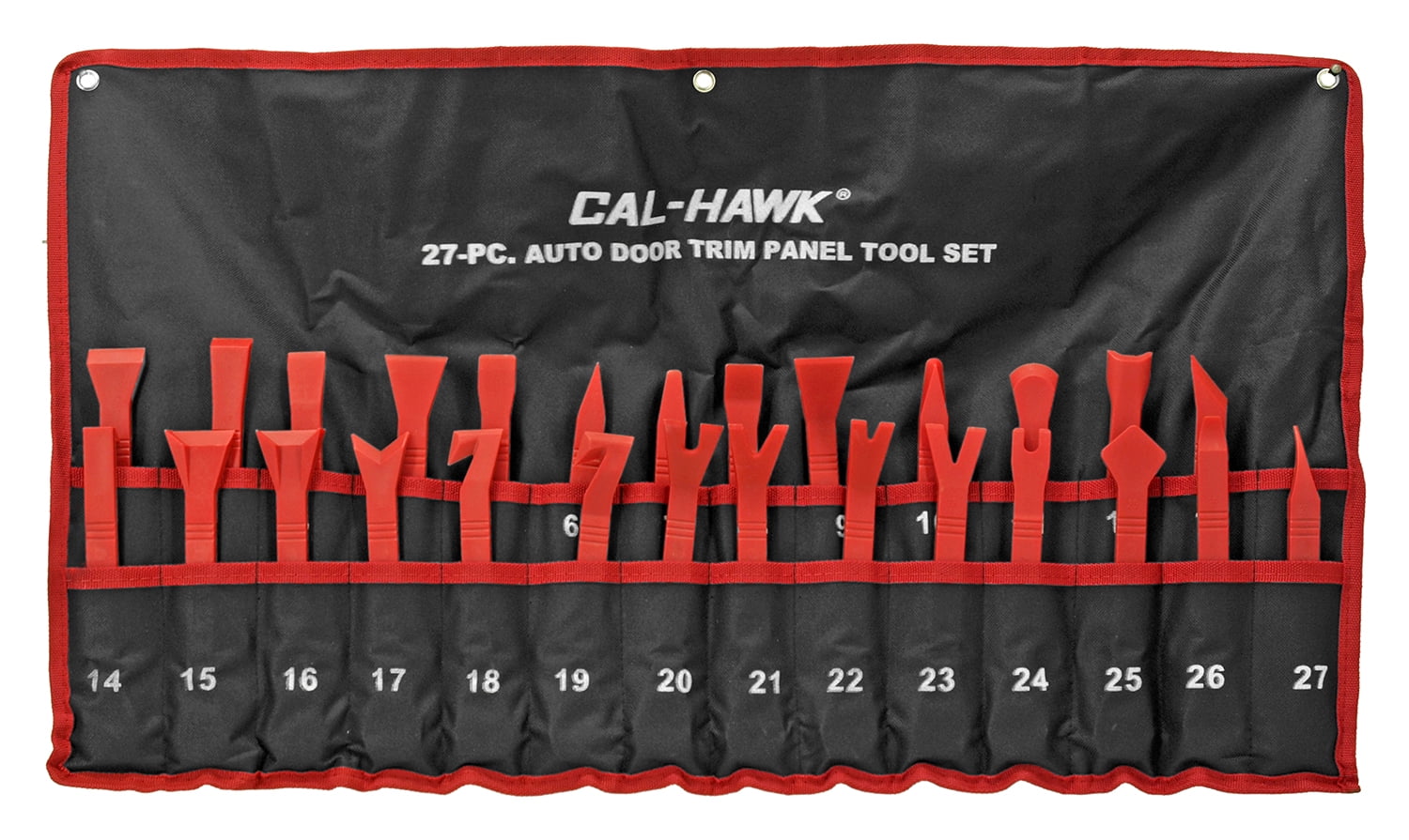 27 PC Master Plastic Auto Body Trim Moulding Removing Scraper Tool Set ...