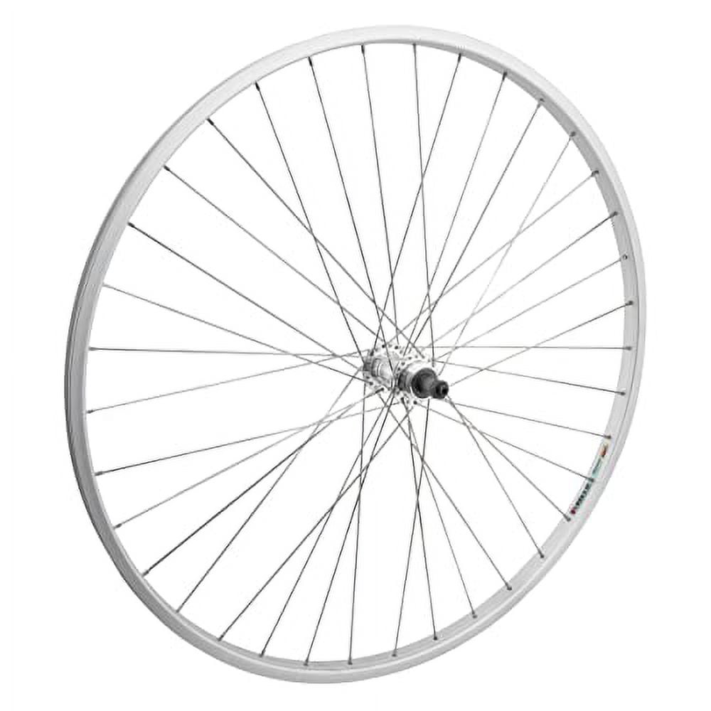 27 x 1-1/4 Rear Bicycle Wheel, Freewheel, Silver 36H - Walmart.com