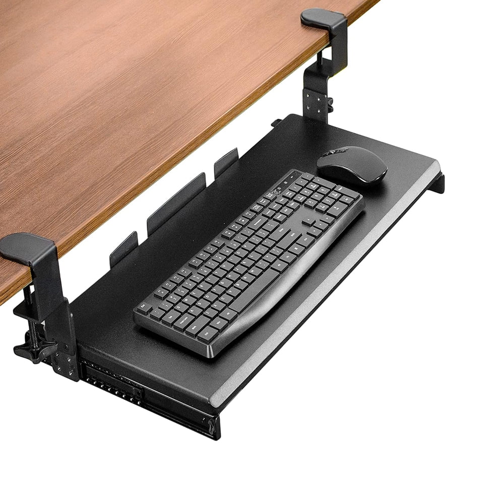 27 x 11 inch Slide-Out Platform Computer Drawer for Typing, Large ...