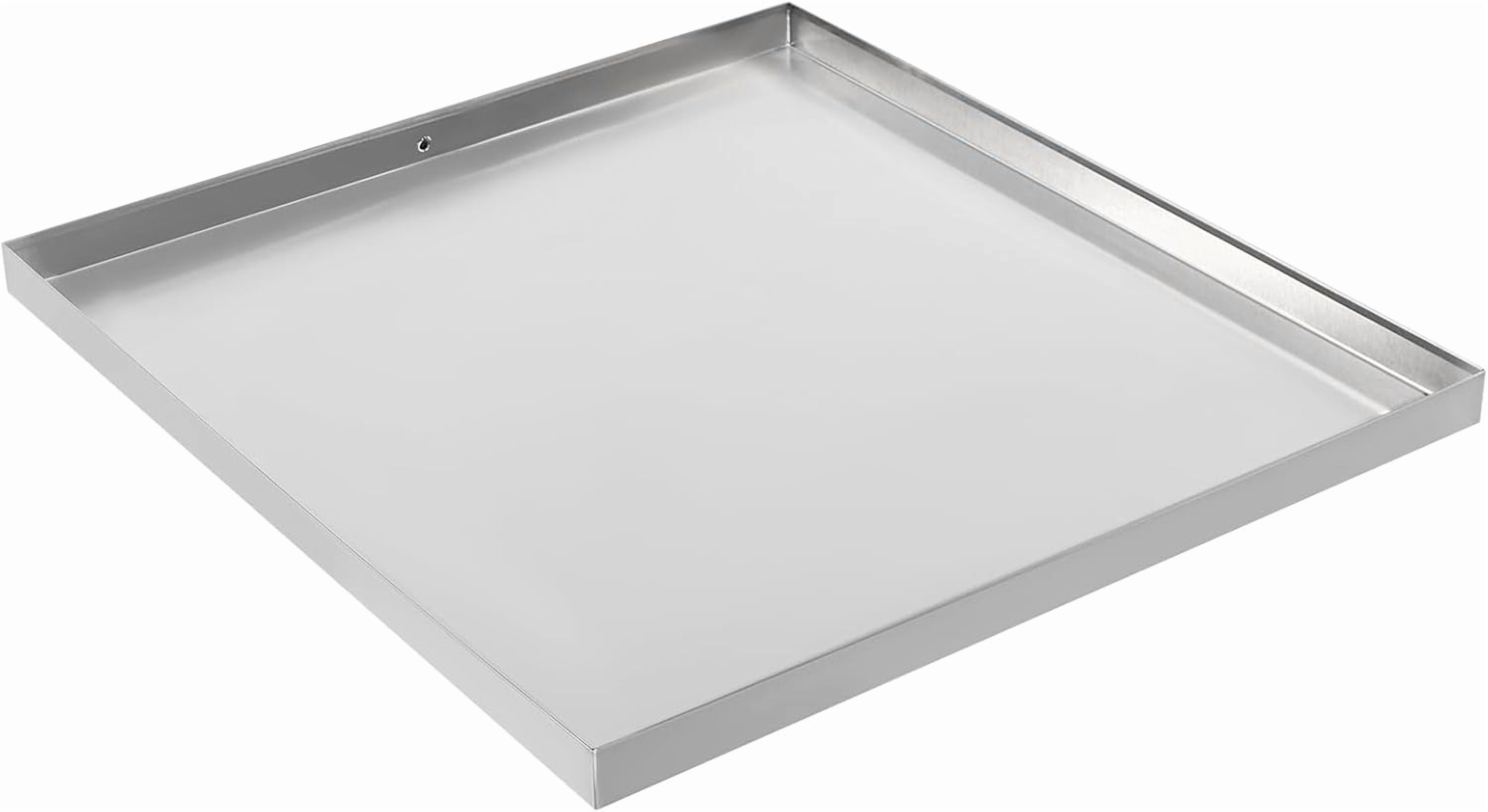 27 x 25 x 1.5 Inch Washing Machine Pan 304 Stainless Steel Washing ...