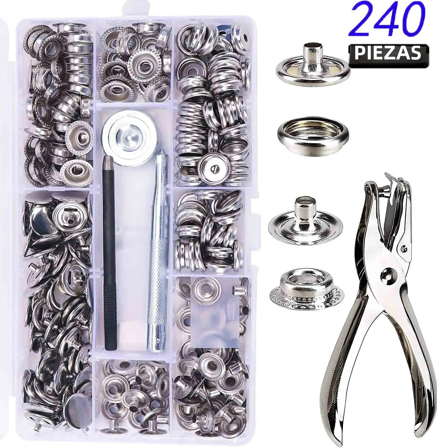 270/240 Pieces Marine Grade Stainless Steel Boat Cover Button Fasteners ...