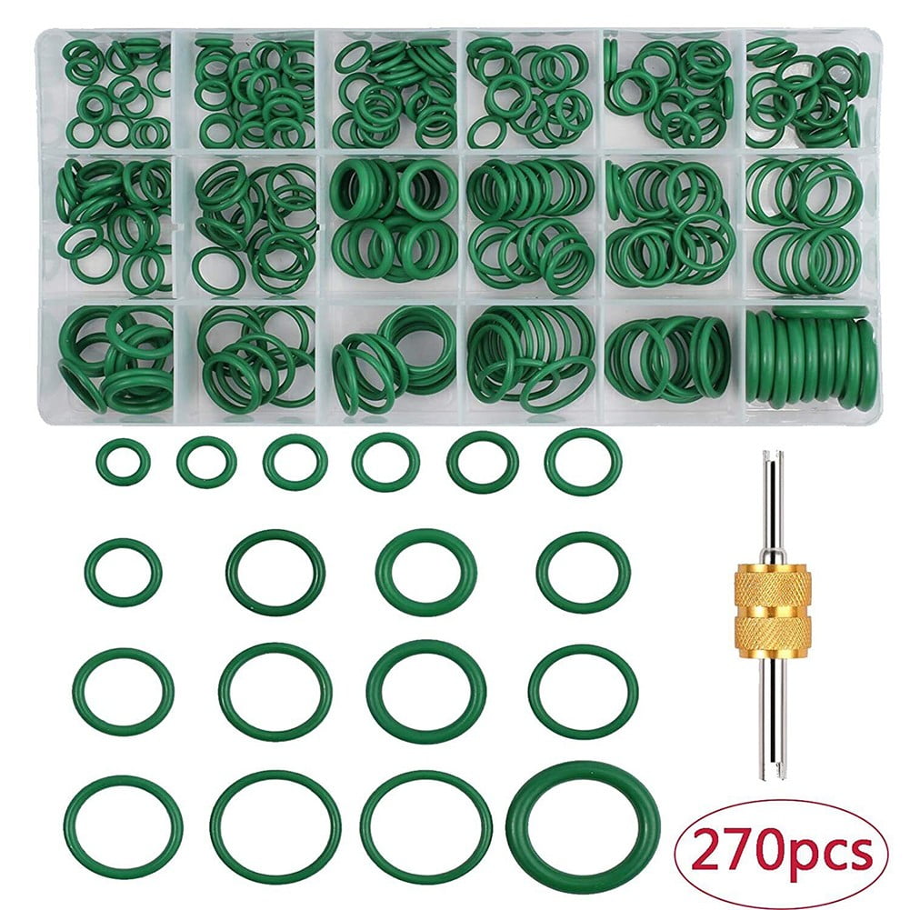 270× AC Kit Tool Seal Ring O-Rings For Car Air Conditioning ...