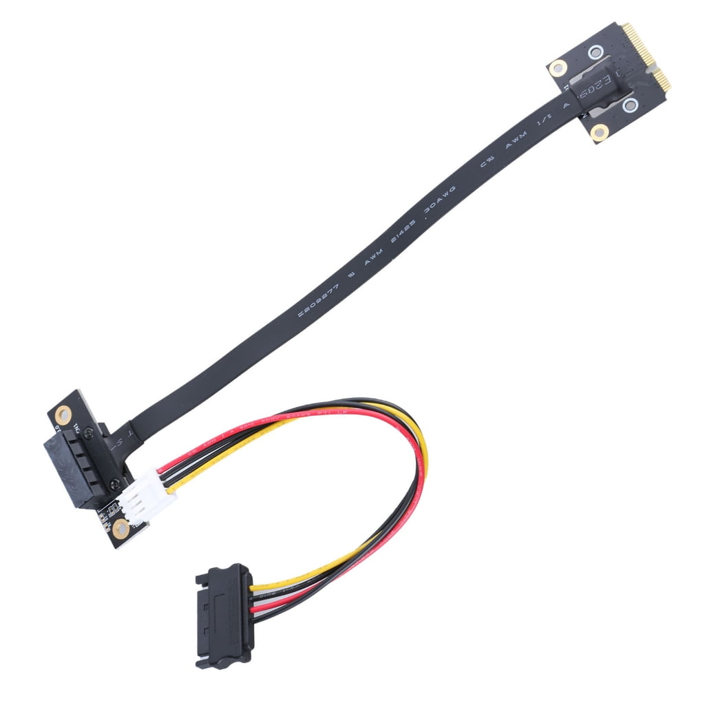 270 Degree MiniPCIe to PCIE 1X 4X 8X 16X Adapter Cable for Tester ...