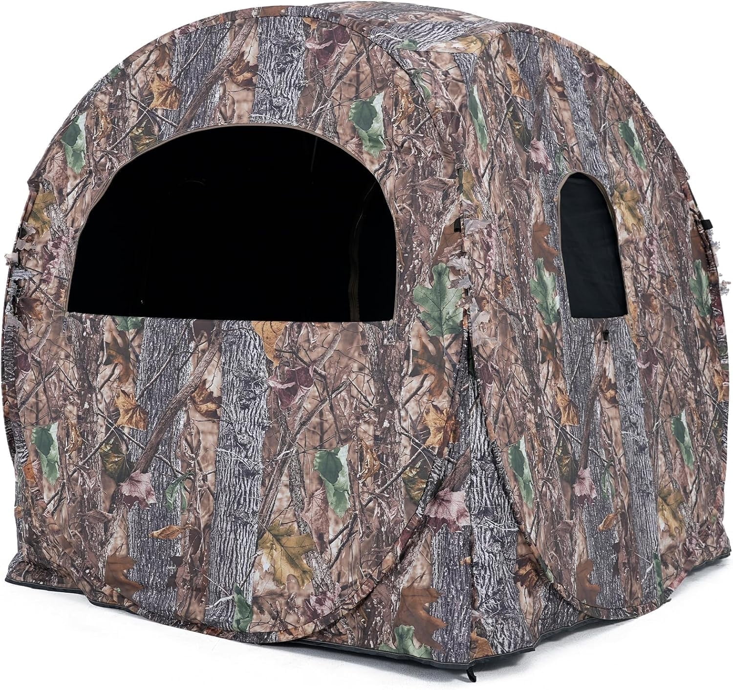 270 Degree See Through Hunting Ground Blind Portable 2-3 Person Pop Up ...