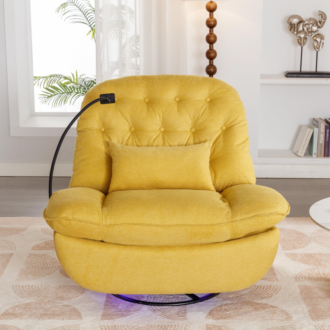 270 Degree Swivel Power Recliner, Power Glider Rocker Recline Chair ...