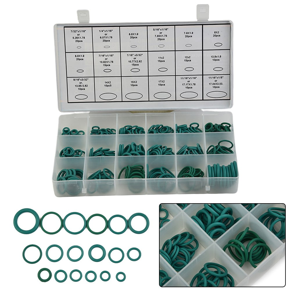 270 PCS R134a for Car Air Conditioning Seal Sealing Ring Set A/C System ...